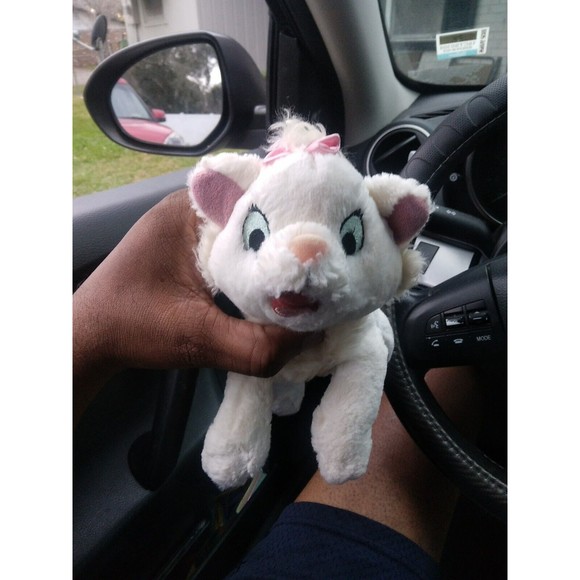 Disney | Toys | Disney Store Aristocats Marie White Cat Pink Bow Mini ...
